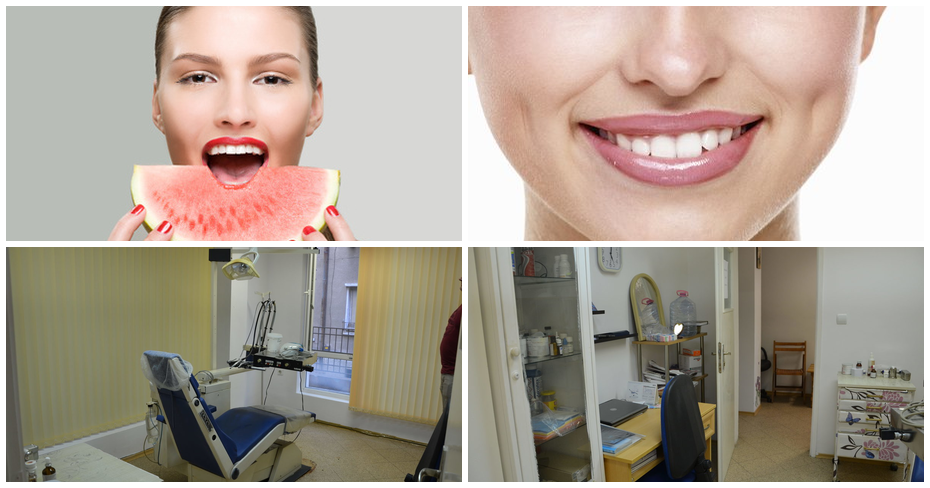 Почистване на зъбен камък налепи и оцветявания с ултразвук без или със избелване с натурални